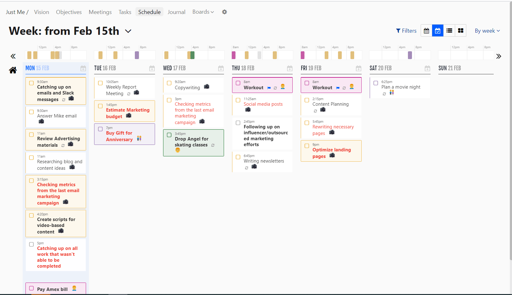 Best Weekly Planner App 2023 Our 11 Picks The Upbase Blog